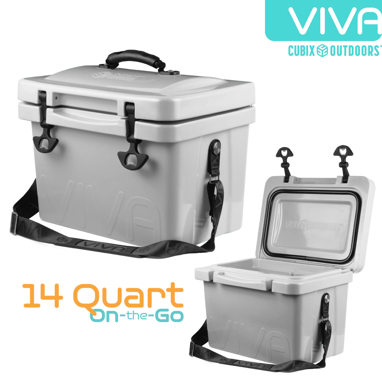 14 Quart Cooler | Day Cooler - Viva | Cubix Outdoors